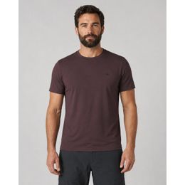 DEPROC Active Herren Funktionsshirt "LAGUN CS Herren T-Shirt", braun, Gr. M, Jersey, 100% Baumwolle, Shirts
