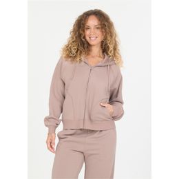 NOU Herren Sweatshirt "Nelle", beige, Gr. 42, meliert, 60% Baumwolle, 40% Polyester, Sweatshirts, bequemes Tragegef&uuml;hl