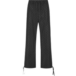 PEQUS Herren Stoffhose "PEQUS PEQUS Aether Monogram Ripstop Cargo", schwarz, Gr. M, 99% Baumwolle, 1% Polyurethan, Hosen