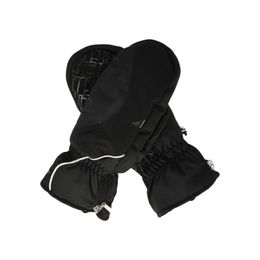 Zanier Damen F&auml;ustlinge "Seefeld STX", schwarz, Gr. 7,5, 100% Polyester, Handschuhe, in n&auml;ssebest&auml;ndiger und dehnbarer Qualit&auml;t