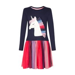 happy girls Kleid M&auml;dchen Gr&ouml;&szlig;e 92 navy / pink