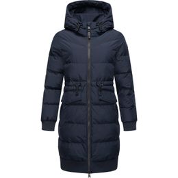 Ragwear Damen Steppmantel "Briosh", blau, Gr. M, Obermaterial: 100% Polyester. Futter: 100% Polyester. Wattierung: 100% Polyester, M&auml;ntel,