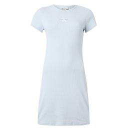 Calvin Klein Jeans Kleid 'Monologo Mini' Damen Gr&ouml;&szlig;e 46 royalblau / hellblau / wei&szlig; Sommerkleid