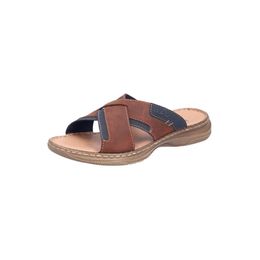 Rieker Pantoletten in Braun | Gr.: 43