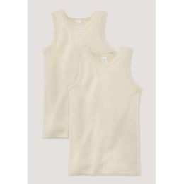 hessnatur Achselshirt 2er-Set in natur | Gr.: 110/116