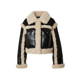 Stand Studio Jacke Damen Gr&ouml;&szlig;e XS beige / schwarz Sommerjacke
