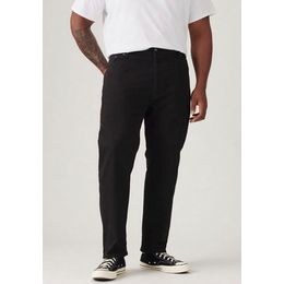 LEVI'S&reg; PLUS LEVI'S PLUS Herren Tapered-fit-Jeans "502 TAPER B&T", schwarz, Gr. 46, Denim/Jeans, Obermaterial: 99% Baumwolle, 1% Elasthan, Jeans, mit Stretch