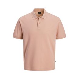 Jack & Jones JACK & JONES Herren Poloshirt "JPRBLAWESTON SS POLO"misty rose detail:solid, Gr. XXL, unifarben, Jersey, Obermaterial: 100% Baumwolle, Shirts, mit