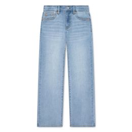 LEVI'S KIDS M&auml;dchen 5-Pocket-Jeans "LVG WIDE LEG JEANS", blau, Gr. 16, Denim/Jeans, Obermaterial: 69% Baumwolle, 30% Polyester, 1% Elasthan, Jeans,