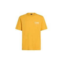 O`Neill O'neill T-Shirt Herren Gr&ouml;&szlig;e XS gelb / wei&szlig;