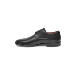 Henry Stevens Herren Schn&uuml;rschuh "Wallace PD", Gr. 40, schwarz, Kalbsleder, Schuhe