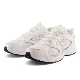 New Balance Damen Sneaker "408", Gr. 38,5, wei&szlig;, Synthetik, Textil, Schuhe, inspiriert vom Design des New Balance 530 und 740