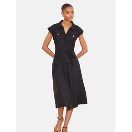 Lipsy Kleid Damen Gr&ouml;&szlig;e 42 schwarz Sommerkleid