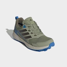 adidas terrex M&auml;dchen Trailrunningschuh "TRACEFINDER KIDS", Gr. 38,5, gr&uuml;n, Synthetik, Textil, Schuhe, f&uuml;r Kinder & Jugendliche