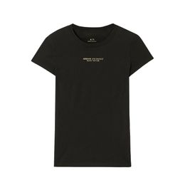 Armani Exchange T-Shirt Damen Gr&ouml;&szlig;e S gold / schwarz