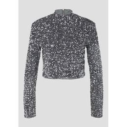 QS T-Shirt in 0009_silber | Gr.: L