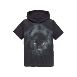 Kidsworld T-Shirt in schwarz | Gr.: 128/134