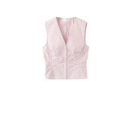 Mango Blusentop 'FRANCHY' Damen Gr&ouml;&szlig;e XL braun / ros&eacute;