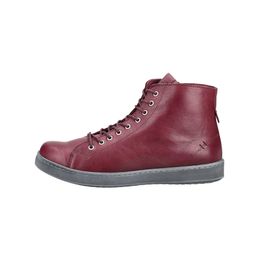 Andrea Conti Damen Sneaker "Andrea Conti Sneaker Leder", Gr. 38, rot, Leder, Schuhe
