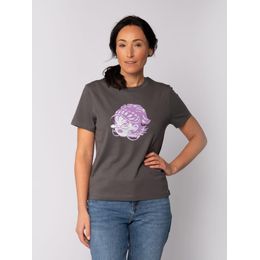wat? Apparel T-Shirt Babe in Grau | Gr.: 36