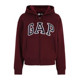 GAP Petite Sweatjacke 'HERITAGE' Damen Gr&ouml;&szlig;e XS navy / dunkelrot / wei&szlig;
