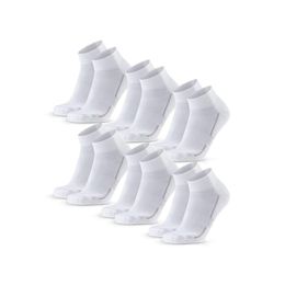 DANISH ENDURANCE Socken Tennis Quarter in wei&szlig; | Gr.: 39-42