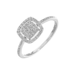 DIAMANT LETERNEL Ring female size 55 Silver