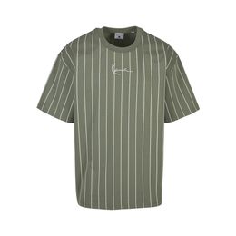 Karl Kani T-Shirt 'Essential' Herren Gr&ouml;&szlig;e S oliv / wei&szlig;