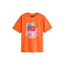 next Shirt 'Mtv' female size 4XL/5XL Blue / Neon orange / Rose / Red