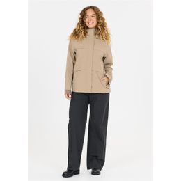WHISTLER Damen Outdoorjacke "Liel", beige, Gr. 44, unifarben, 100% Polyester, Jacken, mit getapten N&auml;hten