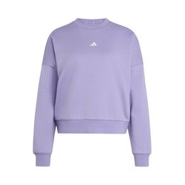 adidas Sportswear Sportsweatshirt 'ESSENTIALS SMALL LOGO FEEL COZY' Damen Gr&ouml;&szlig;e S lavendel