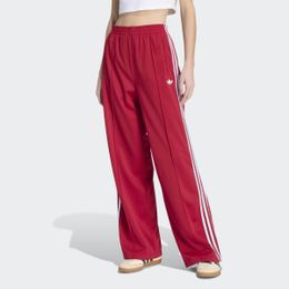 Damen Sporthose "FIREBIRD, LOCKER GESCHNITTEN", rot, Gr. L, adidas originals, Obermaterial: 100% Polyester, Hosen