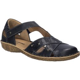 Josef Seibel Damen Sandale "Rosalie 03, schwarz", Gr. 38, schwarz, Obermaterial: 100% Rindsleder Leather cow., Schuhe