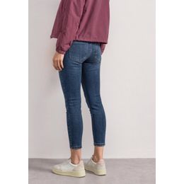 Street One Damen Comfort-fit-Jeans, blau, Gr. 24, unifarben, Jeans, 92% Baumwolle, 6% Elastomultiester, 2% Elasthan, Jeans, 5-Pocket-Style