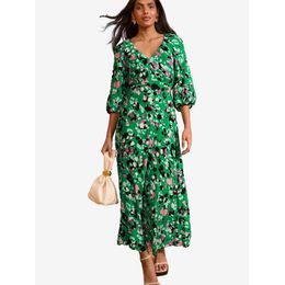 Love & Roses Kleid Damen Gr&ouml;&szlig;e 48 pastellblau / gr&uuml;n / pink / schwarz Sommerkleid