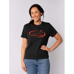 wat? Apparel T-Shirt Beauty babes club in Schwarz | Gr.: 44
