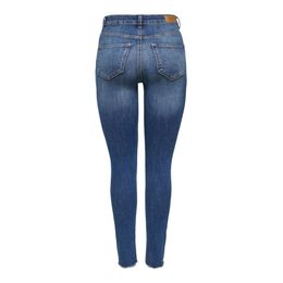 Only Damen Skinny-fit-Jeans "ONLWAUW HW SPARKLE SKINNY DNM"light blau denim, Gr. S, unifarben, Denim/Jeans, Obermaterial: 83% Baumwolle, 15%