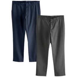 next Chino Pants male size 32 Navy / mottled grey