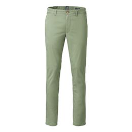 MEYER Herren Chinos "M5 Chino"gr&uuml;n, Gr. 38, unifarben, 97% Baumwolle, 3% Elasthan, Hosen, M5 Chino aus Bio-Baumwolle