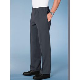 Herren Relaxhose, grau, Gr. 26, unifarben, 80% Polyacryl, 20% Baumwolle, Hosen