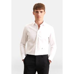 Seidensticker Herren Businesshemd "Schwarze Rose", wei&szlig;, Gr. 40, unifarben, 100% Baumwolle, Hemden, Slim 1/1 Kentkragen Uni