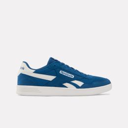 Reebok CLASSIC Herren Sneaker "REEBOK COURT ADVANCE", Gr. 42athleticblau, chalk, chalk, Leder, Synthetik, Textil, Schuhe