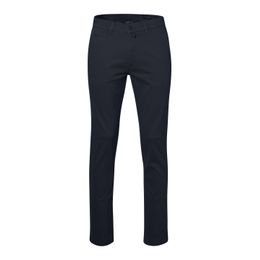 Pierre Cardin Herren Chinohose "Castres", blau, Gr. 33, uni, Obermaterial: 97% Baumwolle CO. 3% Elasthan EL., Hosen, mit Taschen