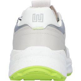 Waldl&auml;ufer WALDL&Auml;UFER Herren Sneaker "H-PABLO", Gr. 6,5, grau, Nappaleder, Textil, Veloursleder, Schuhe, Schn&uuml;rschuh, Halbschuh in Komfortweite H (= sehr weit)