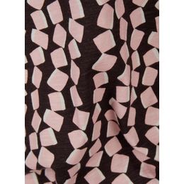 Rabe Damen Print-Shirt "T-Shirt", braun, Gr. 44, gemustert, 100% Baumwolle, Shirts