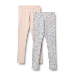 Wheat M&auml;dchen Trainingsshorts "Wheat 2 Leggings Jules", rosa, Gr. 110, 95% Baumwolle (Bio), 5% Elasthan, Hosen