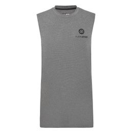 Plein Sport Herren T-Shirt "Tanktop", schwarz, Gr. XXXL, Obermaterial: 47% Polyamid, 40% Polyester, 13% Elasthan, Shirts