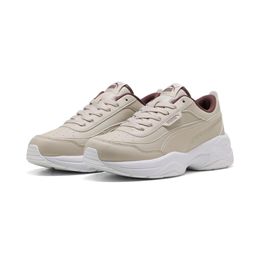 Puma Damen Sneaker "CILIA MODE", Gr. 41, beige, Synthetik, mehrfarbig, Schuhe, f&uuml;r Alltag, mit SOFTFOAM+ Einlegesohle