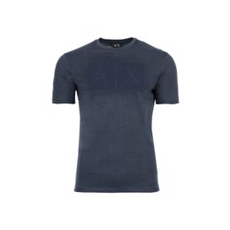 Armani Exchange Herren T-Shirt "T-Shirt T-SHIRT 1er Pack", blau, Gr. M, Obermaterial: 100% Baumwolle CO., Shirts