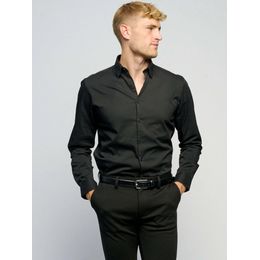 TEESHOPPEN Button Up Shirt ' The Original ' male size XL Black